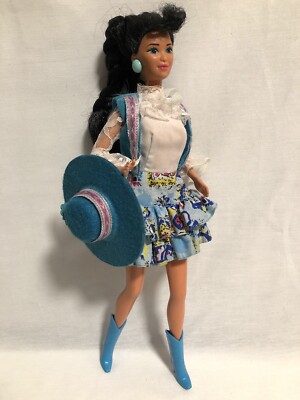 1989 Barbie Western Fun Nia Doll By Mattel | eBay