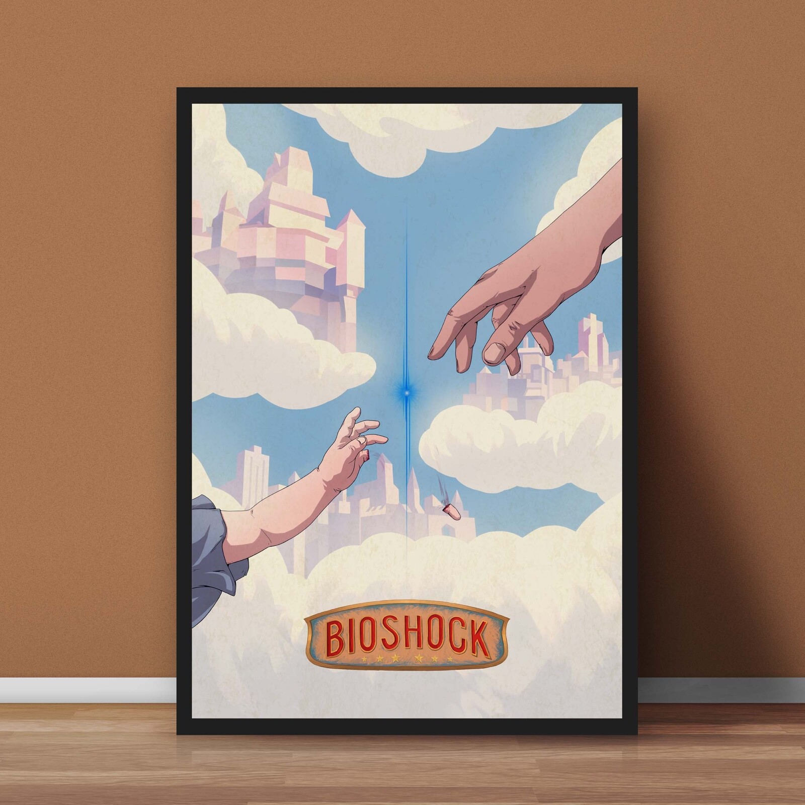 BioShock Poster - Game Wall Art - Minimalist Video Game Art Print | eBay