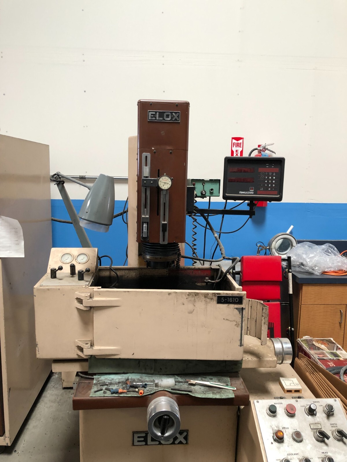 ELOX 5-1810 w/ ASTRA & MKII Control Sinker Electrical Discharge Machine ...