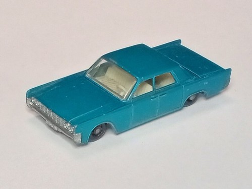Vintage Matchbox Teal Lincoln Continental No 31c VGC 1/64 | eBay
