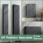 Horizontal Vertical Oval Column Designer Radiator Central Heating Rad ...