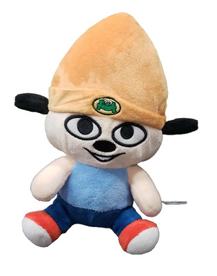 Sony PaRappa the Rapper Stubbins Plush Stuffed Animal Orange Beanie | eBay
