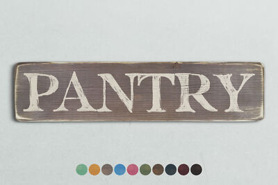 PANTRY Vintage Style Wooden Sign. Shabby Chic Retro Home Gift | eBay UK