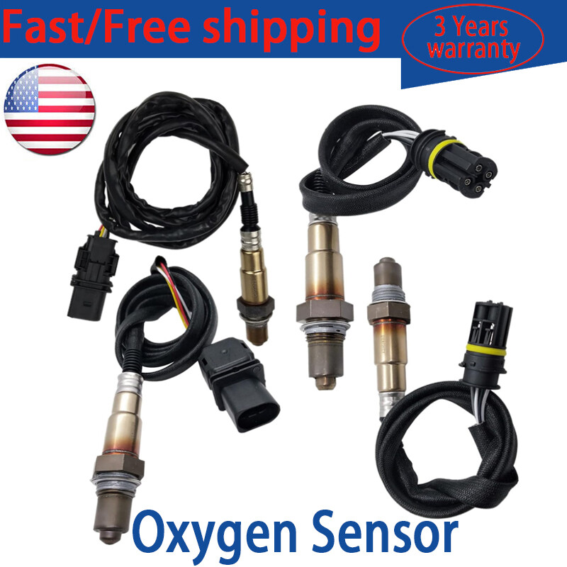4pcs Up+Downstream Oxygen Sensor For 2008-2010 BMW 135I 335I 528I X3 X5 ...
