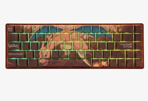 Pokémon + HiGround HG Base 65 Keyboard - Charizard - BRAND NEW IN HAND ...