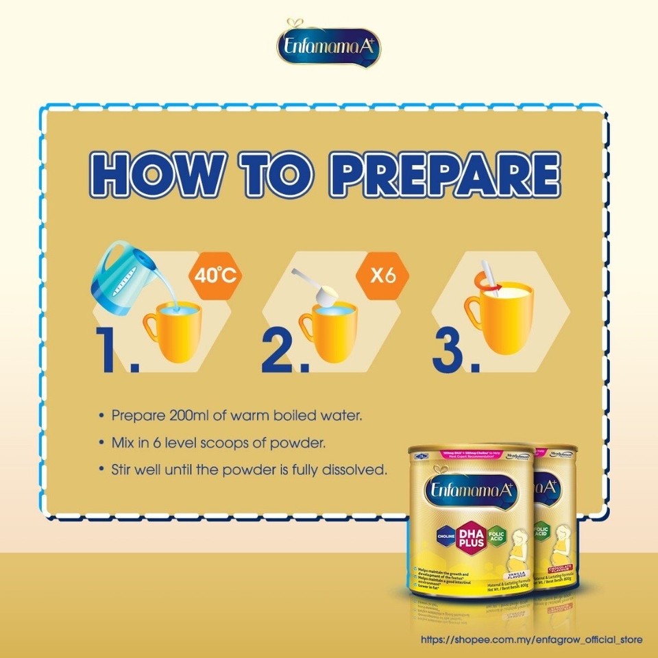 Enfamama A+ Vanilla Flavor 800g Maternal & Lactating Formula Milk Free ...