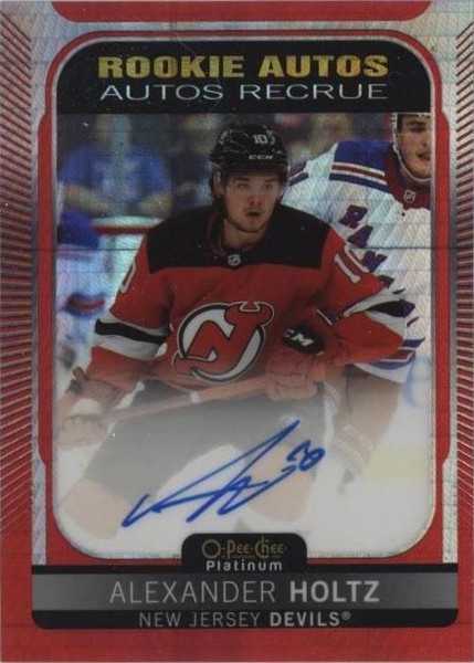 2021-22 O-Pee-Chee Platinum - Rookie Autographs Red Prism #R-AH ...