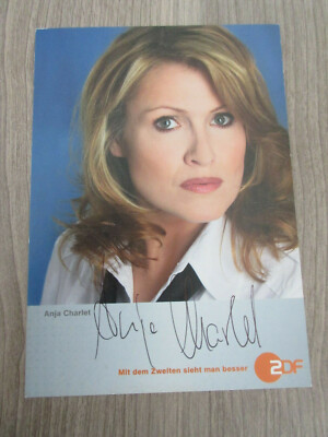 Anja Charlet original handsignierte Autogrammkarte / T2 | eBay