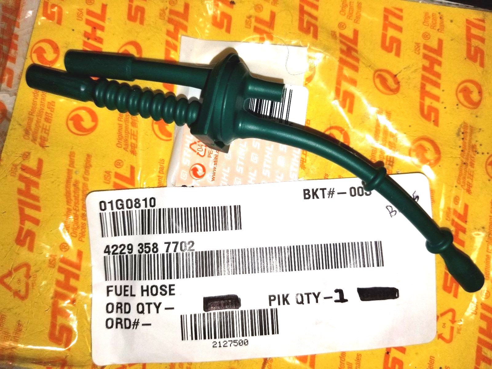 NEW STIHL MOLDED FUEL LINE FITS BG85 BG65 BG55 BG45 LEAF BLOWERS OEM | eBay