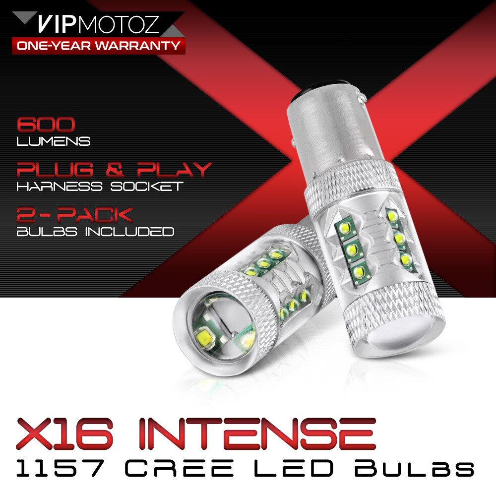 [BRIGHTEST CREE] 1157 BAY15D LED SMD Light Bulbs Parking Brake Signal ...