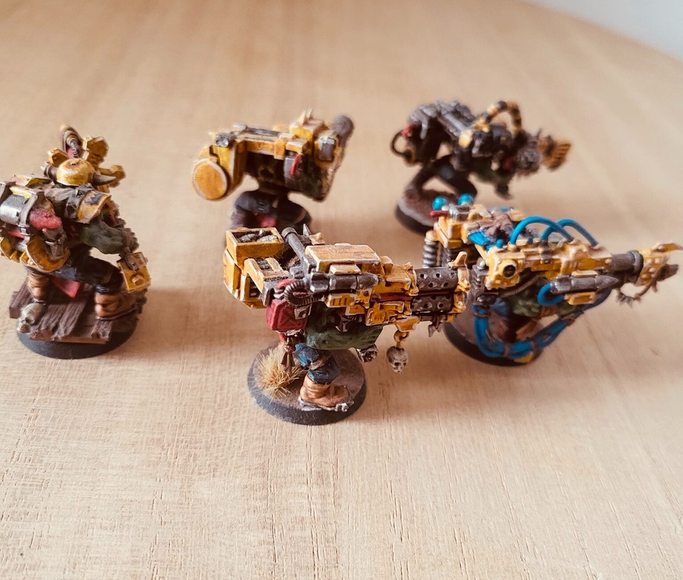 Warhammer 40k Ork Burna Boyz, Professionally Painted | eBay