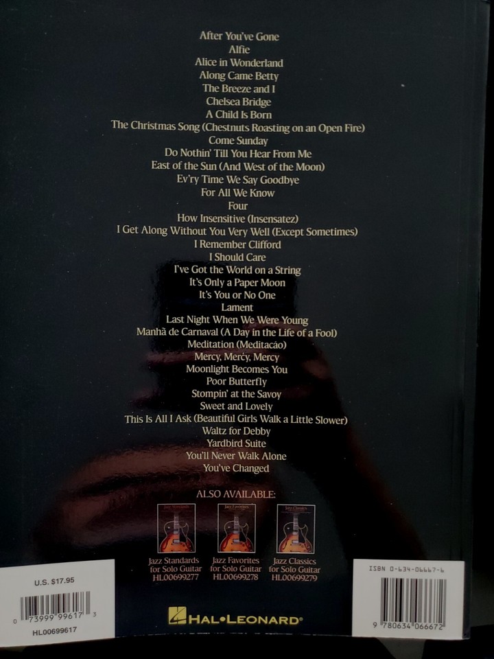 Jazz Gems for Solo Guitar : 35 Chord Melody Arrangements Robert B ...