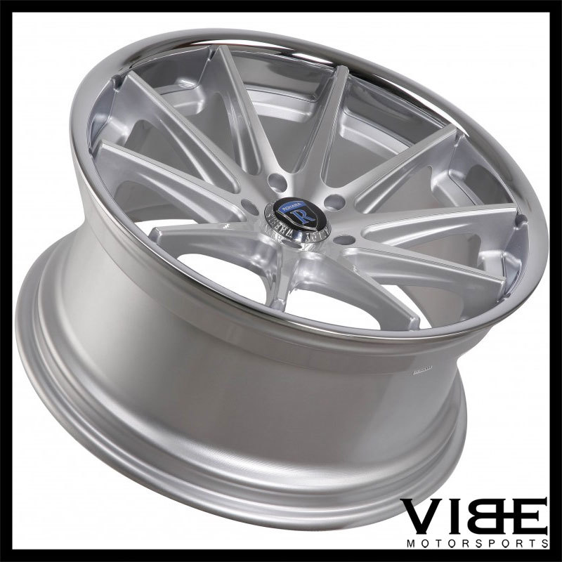 19" ROHANA RC10 SILVER CONCAVE WHEELS RIMS TIRES FITS BMW F30 320 328 ...