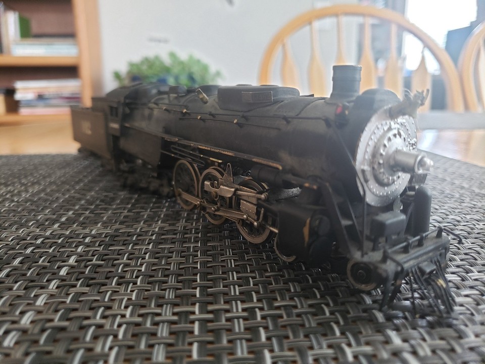 Vintage HO scale Brass 4-6-4 ATSF Steam Locomotive | eBay