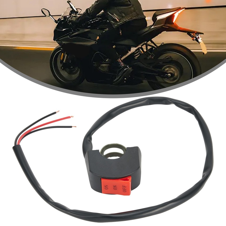 Three Buttons ON/OFF Switch Handlebar Switch About 52cm/20.5" DC12V/10A ...