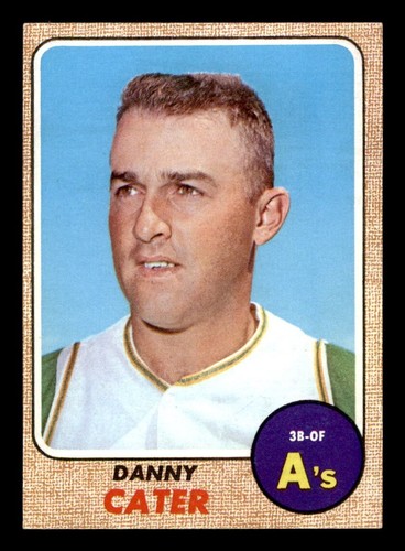 1968 Topps Baseball #535 Danny Cater EX *d3 | eBay