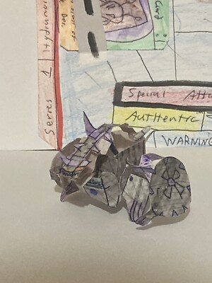 Bakugan:Battle Brawlers SINGLE Headed Hydranoid Handmade ORIGAMI ...