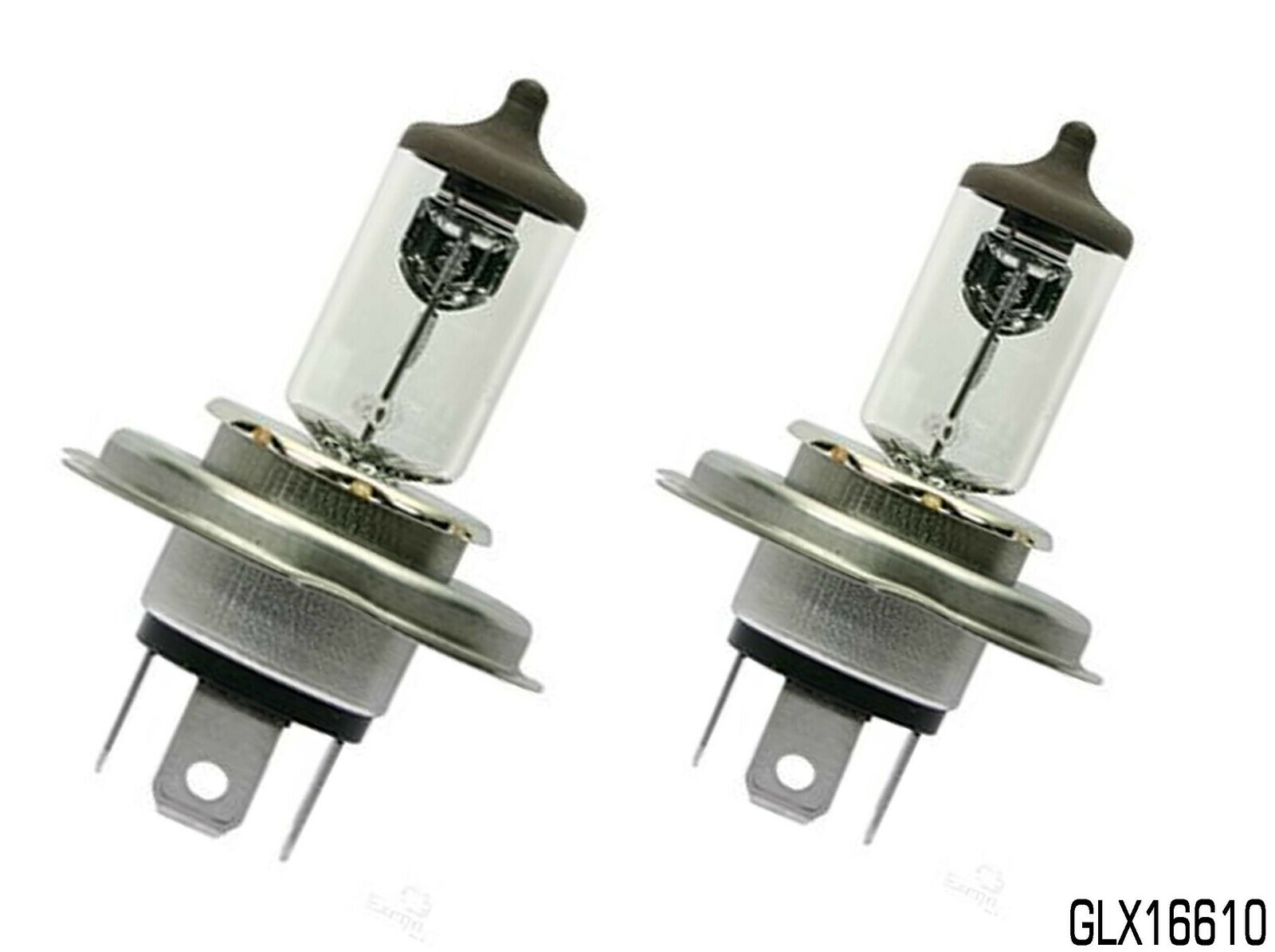 OEX H4 GLOBES 12V 55/60W P43t-38 BASE 3 PIN GLX16610 x2 9315275689531 ...