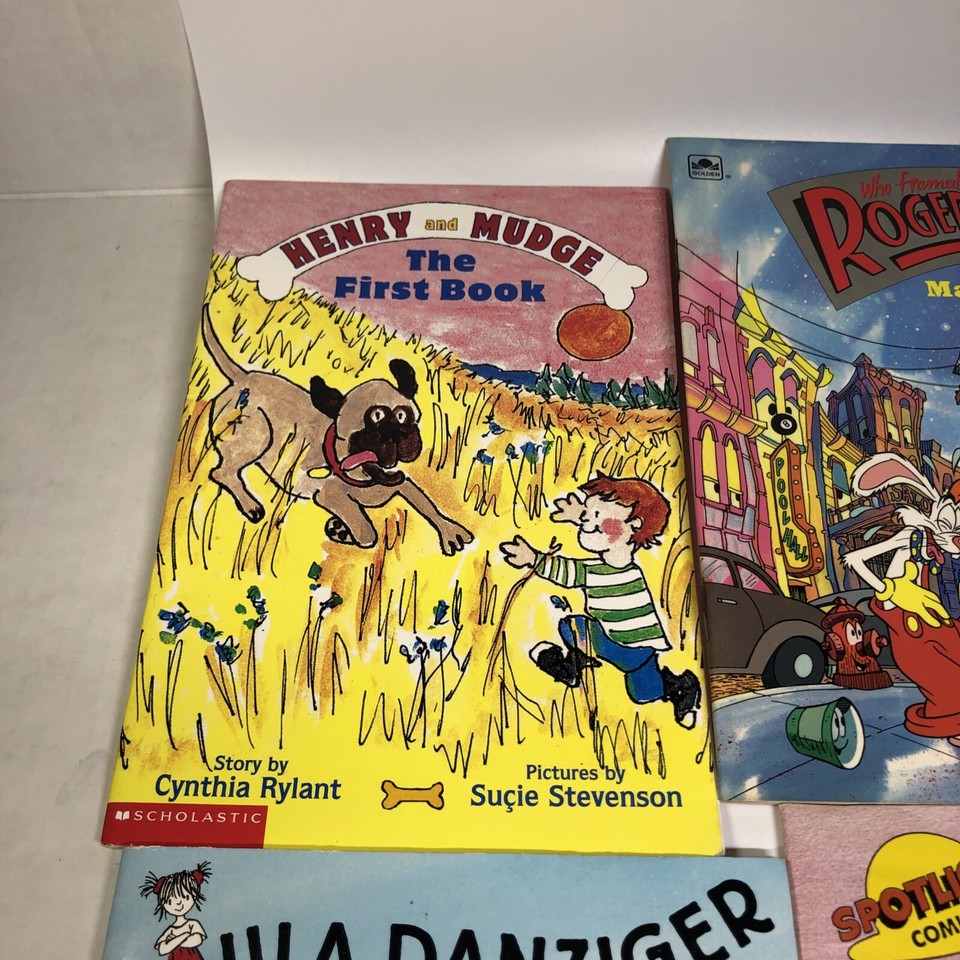 Henry and Mudge, Paula Danziger, Roger Rabbit, Mighty Mouse - Lot of 4 ...