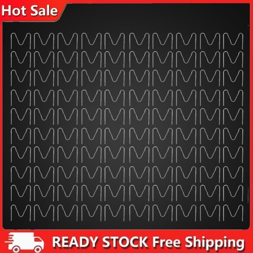 100PCS Hot Stapler Staples for Automotive Plastic Weld Kit (M-shaped-0 ...