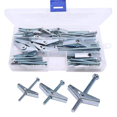26Pcs Spring Toggle Bolt Anchors, Spring Hollow Wall Round Head Toggle ...