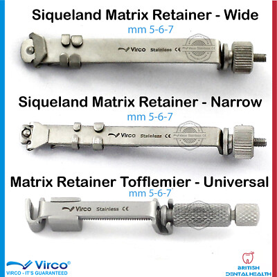 Zahn Ortho Squiveland Schmal Breit Universal Tofflemier Matrix Halter ...