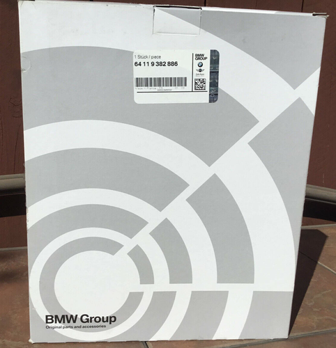 Genuine BMW 330i 340i Microfilter/activated Carbon Filter 64119382886 ...