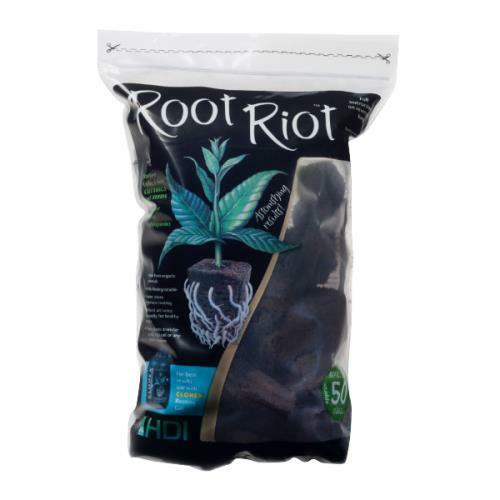 Root Riot Replacement Cubes - organic seed moistened starter plugs 50 ...