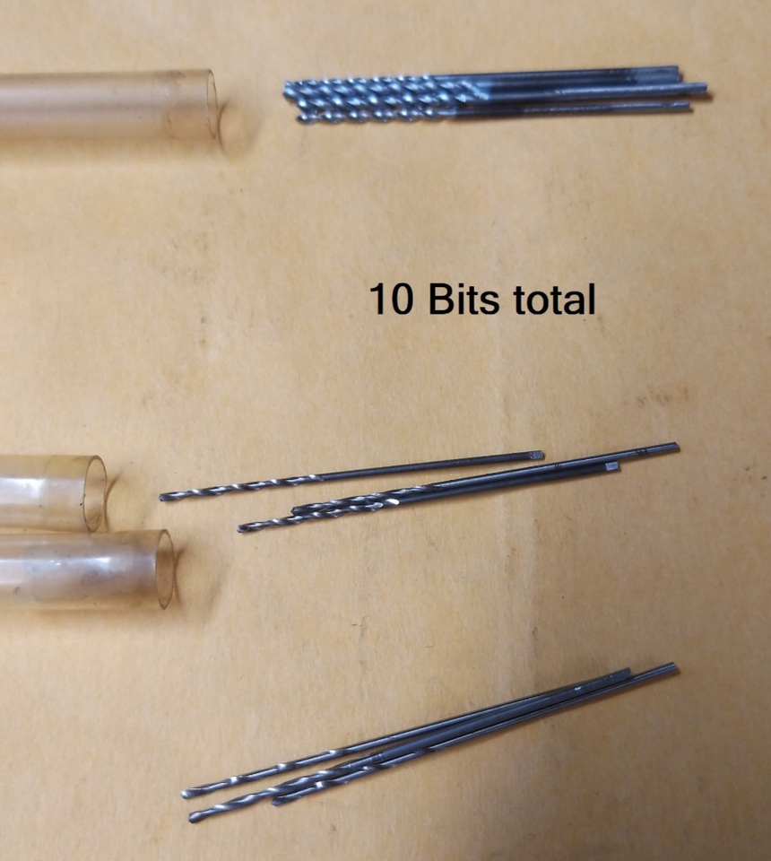 30 Drill bits & Machinist's Taps, Tiny Ones | eBay