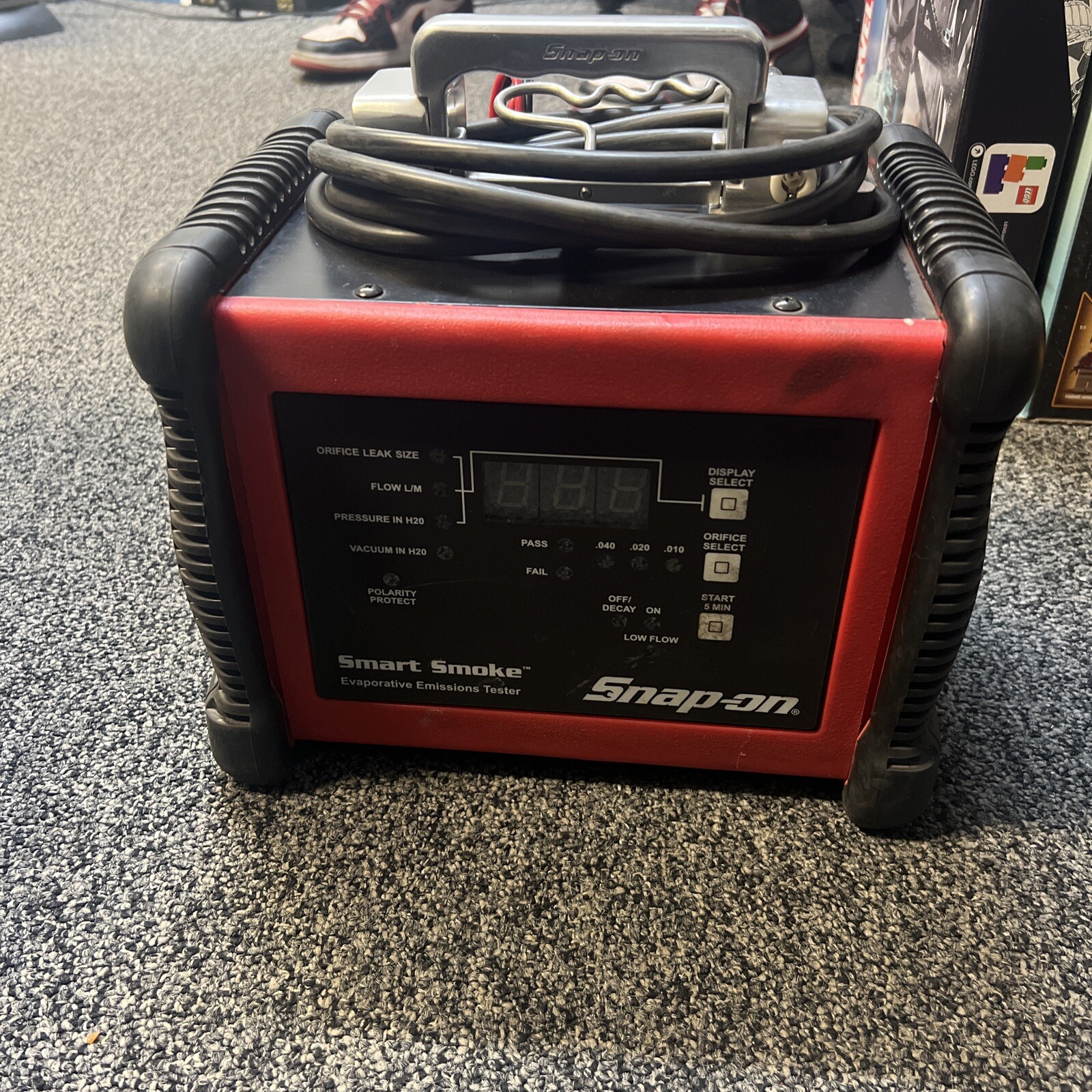 SNAP ON PORTABLE EELD500 SMOKE MACHINE/EVAPORATIVE EMISSIONS TESTER for ...
