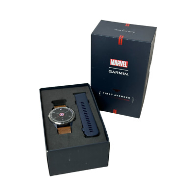 Garmin Legacy Hero Series First Avenger Smartwatch Marvel Captain ...