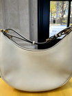 Fendi Fendigraphy White Shoulder Bag in Calf Leather Small Matte ...