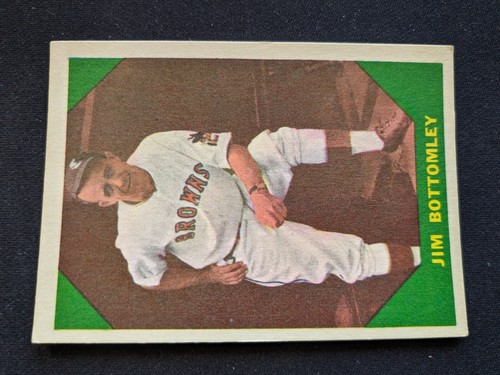 1960 Fleer Baseball Greats # 45 Jim Bottomley (HOF) - St. Louis Browns ...