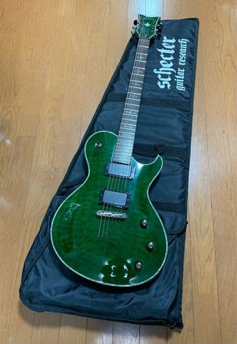 Schecter Hellraiser Solo-6 Deep Sea Green Limited Edition, 6-string ...