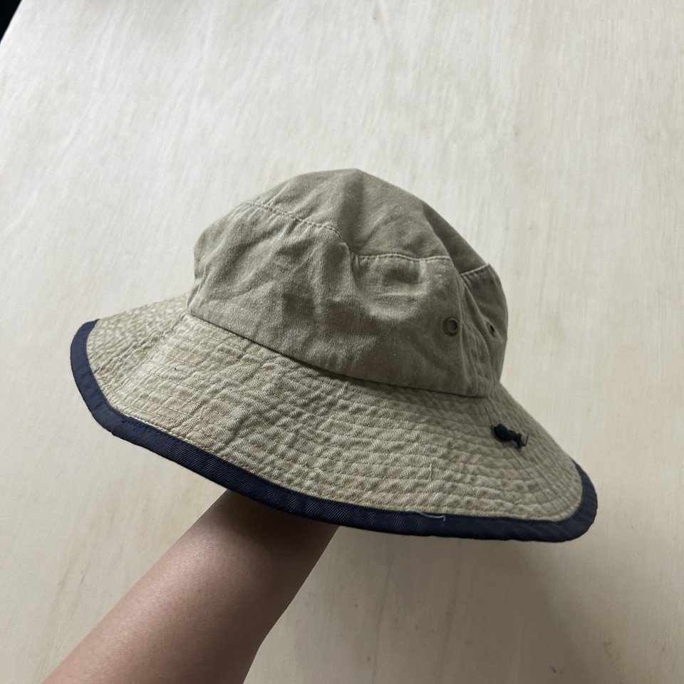 Vintage Americade 99 Hat Bucket Mens One Size Beige Cotton Biker ...