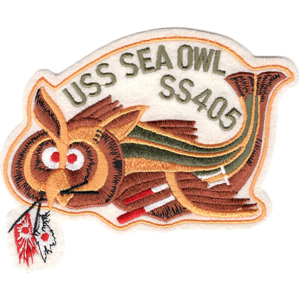 USS Sea Owl SS-405 Version A Patch | eBay