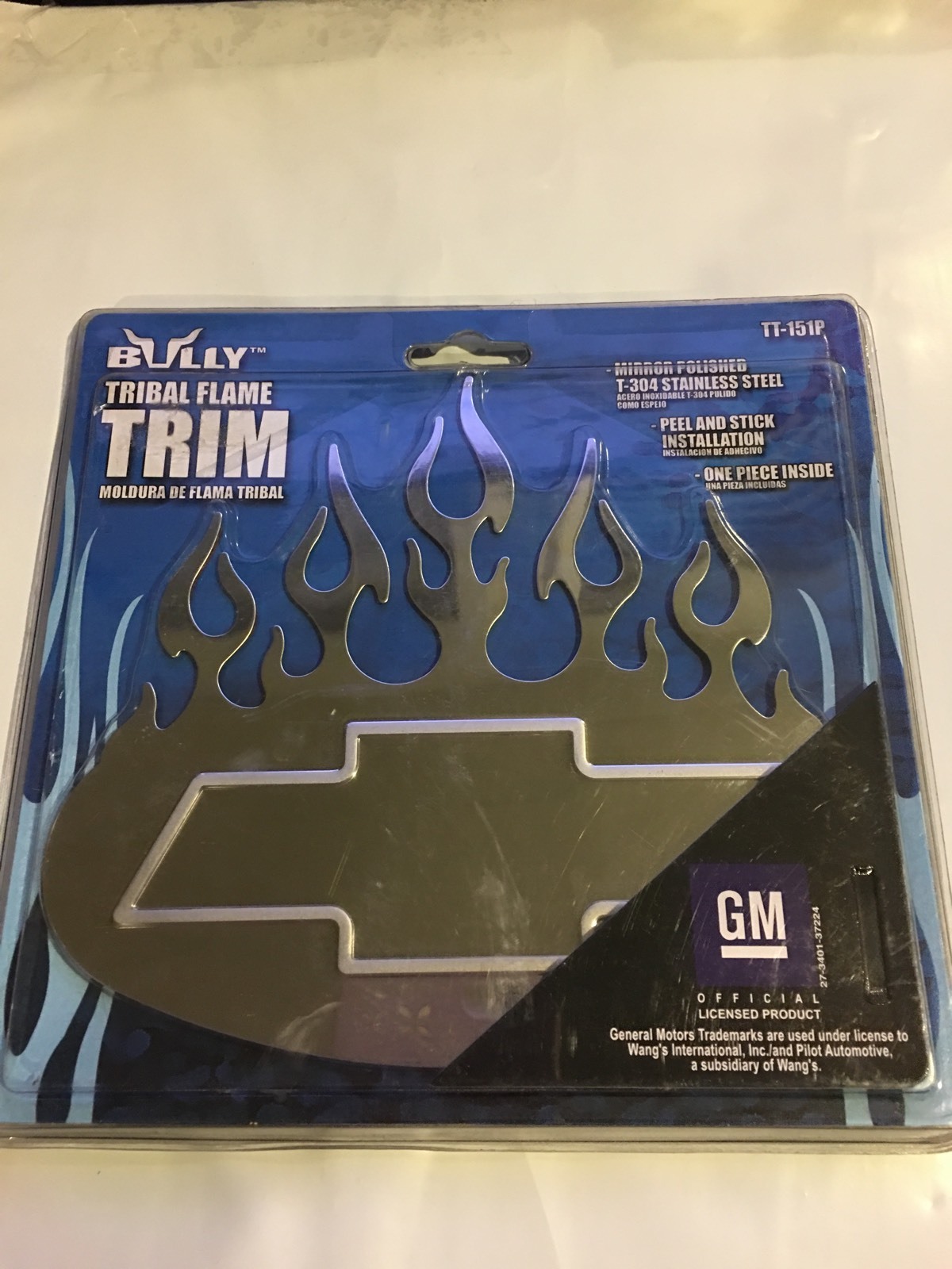Bully Tribal Flame Trim Emblem Decal Logo fits Chevrolet Truck, SUV | eBay