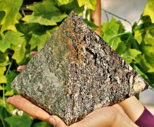 Huge 17cm Red Ruby Spinel Matrix Crystal Healing Energy Gemstone Decor ...