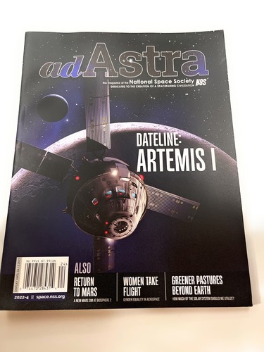 Ad Astra Magazine, The magazine of the National Space Society 2022-4 | eBay