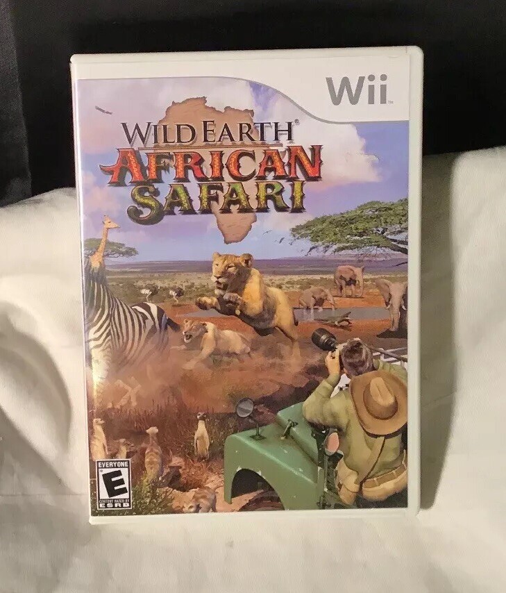 Wild Earth: African Safari (Nintendo Wii, 2008) .. Clean and Tested ...