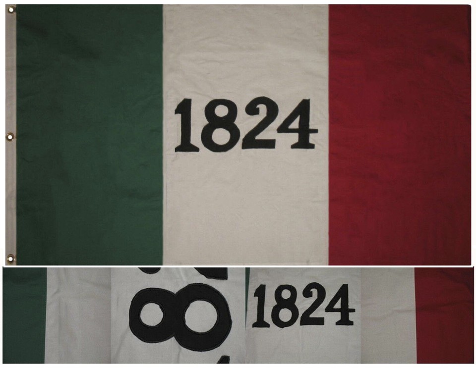 3x5 Embroidered Sewn Texas Alamo 1824 100% Cotton Flag Banner Grommets ...