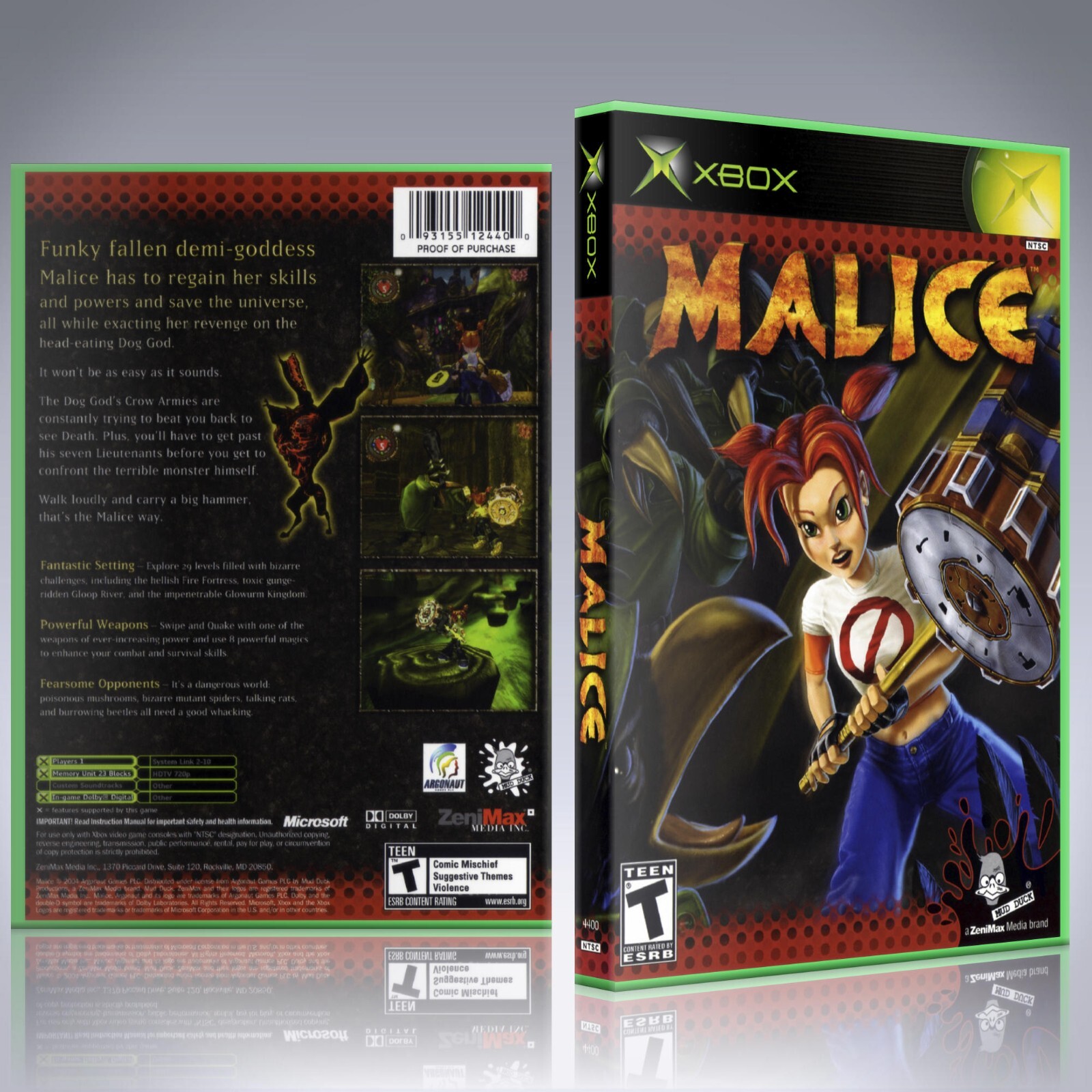 Malice (Microsoft Xbox, 2004) for sale online | eBay