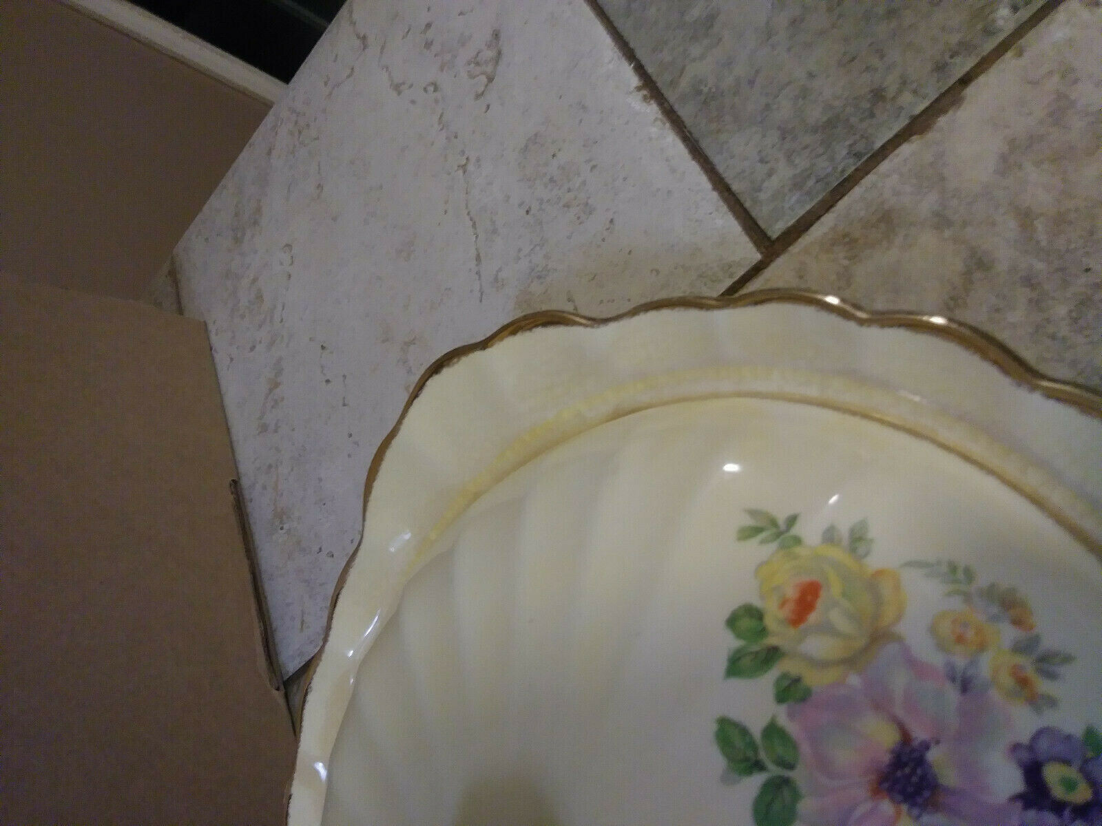Antique Du Barry Imperial Ware 18K Gold Vegetable Serving Bowl w/Lid | eBay