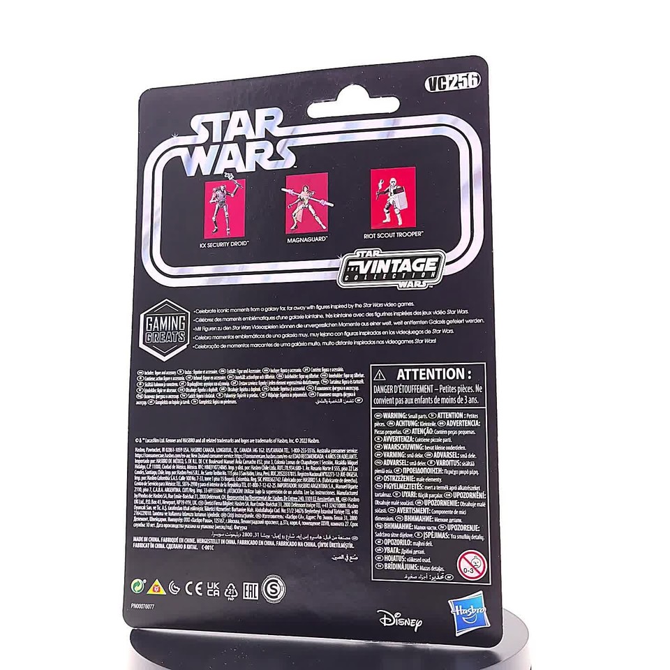 KX SECURITY DROID FIGUR VC256 JEDI SURVIVOR STAR WARS THE VINTAGE ...