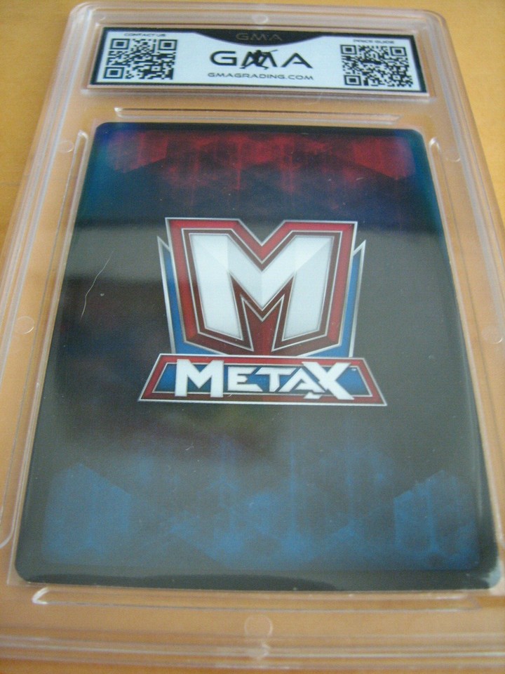 GREEN ARROW EMERALD ARCHER 2017 DC METAX FOIL GAME CARD # S22 GRADED 10 ...