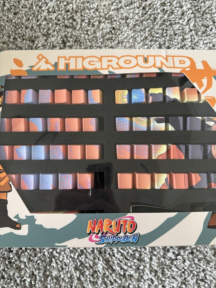 Higround x Naruto x HG 68 Keycaps Set - Naruto- IN HAND FREE SHIPPING ...