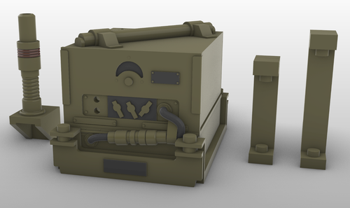 1/16 Scale Battleground SCR-510 Radio Set for Takom or Danbury Jeeps | eBay