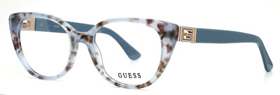 GUESS GU2908 092 Blue Grey Tortoise Womens Eyeglasses 51-17-140 B:40 K ...