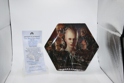 Star Trek Hamilton Collection Plate "The Borg Are Back" - First Contact ...