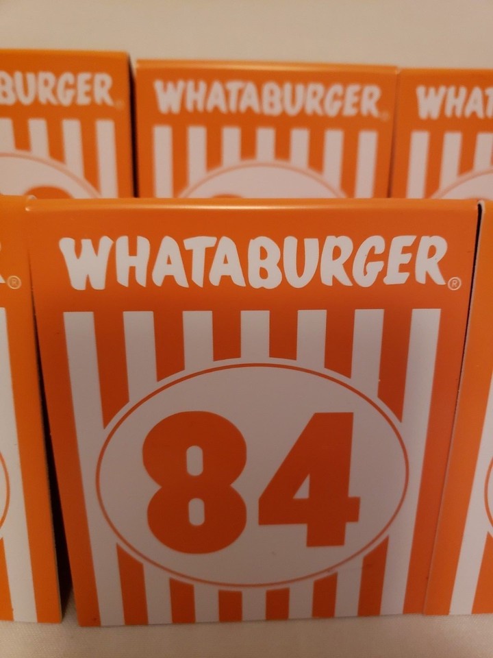 Individual WHATABURGER Restaurant Table Tent Numbers - Modern Glossy | eBay